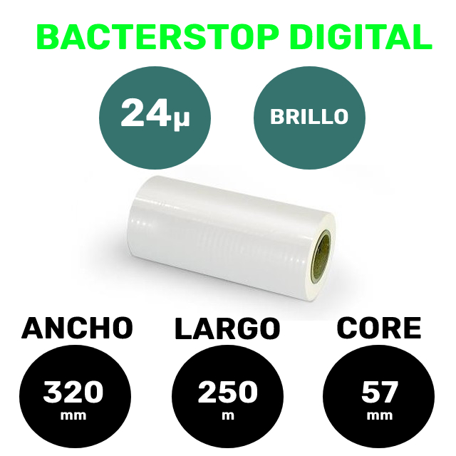 Bobina Laminación Bacterstop Digital | Suministros Bonaldi, S.L.